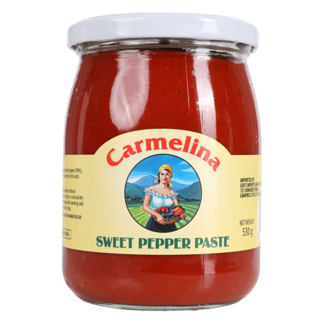 Carmelina Sweet Pepper Paste 530g – La Dispensa