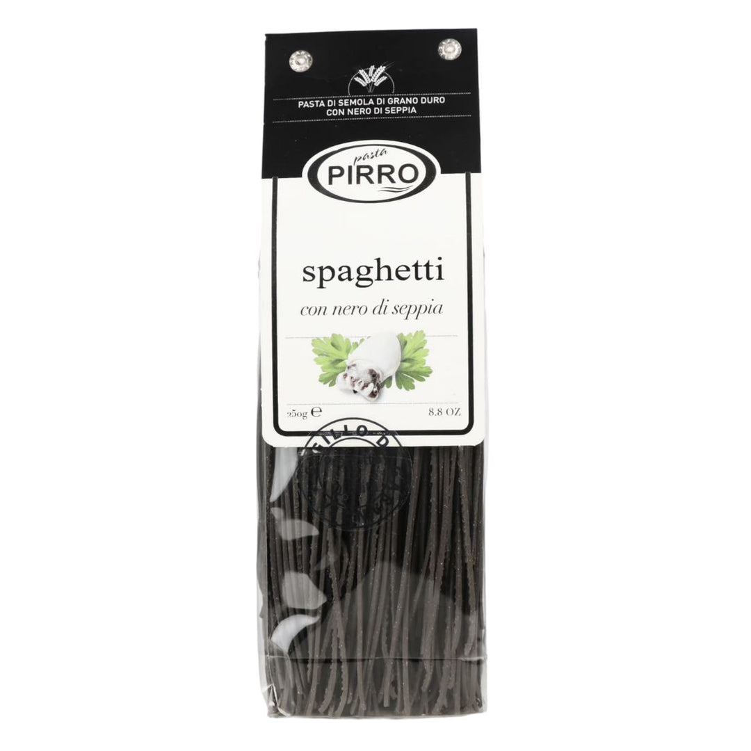 Pirro Spaghetti con Nero di Seppia (Squid ink) 500g – La Dispensa