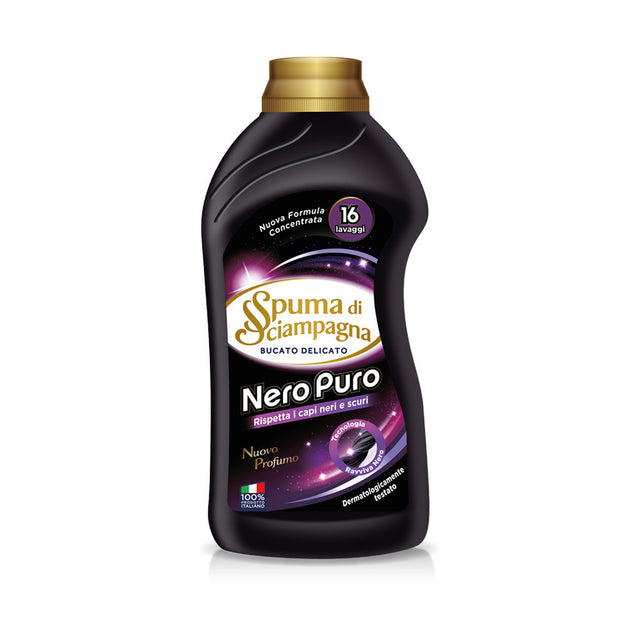 Spuma di Sciampagna Nero Puro (dark colours laundry liquid) 800ml – La ...